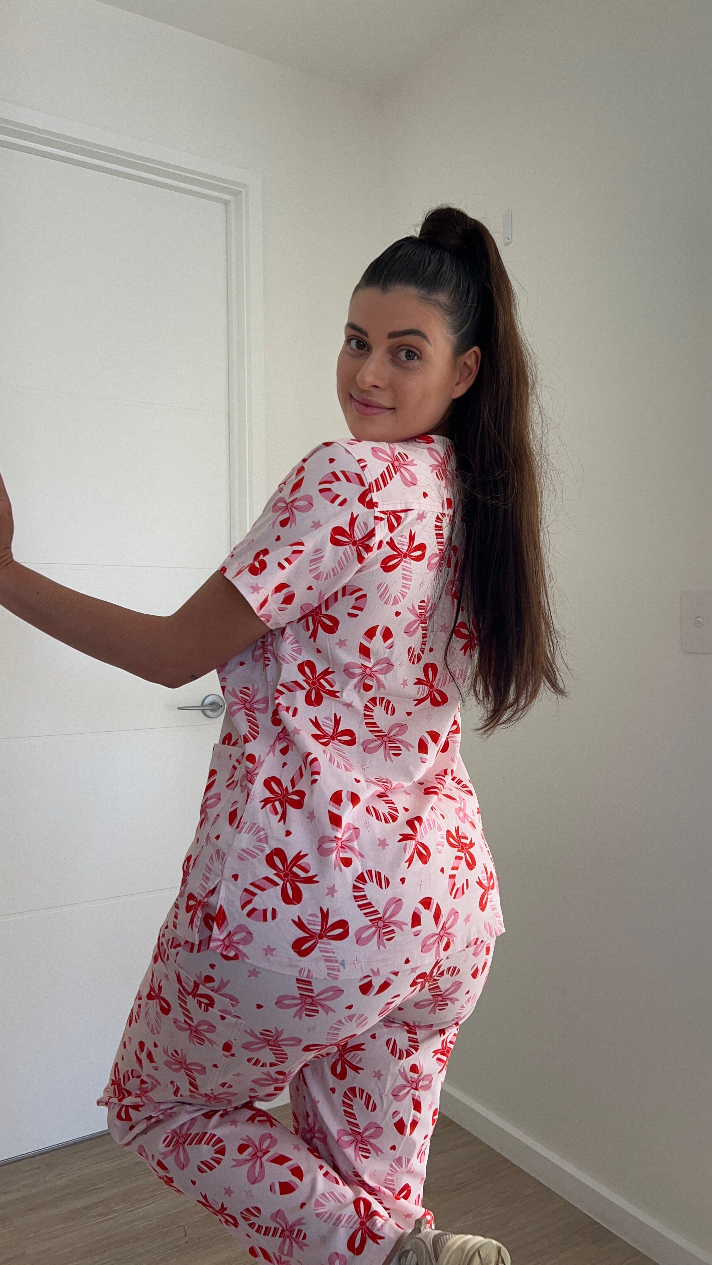Candy Canes - Scrub Set – SCRUBINI Medical Scrubs